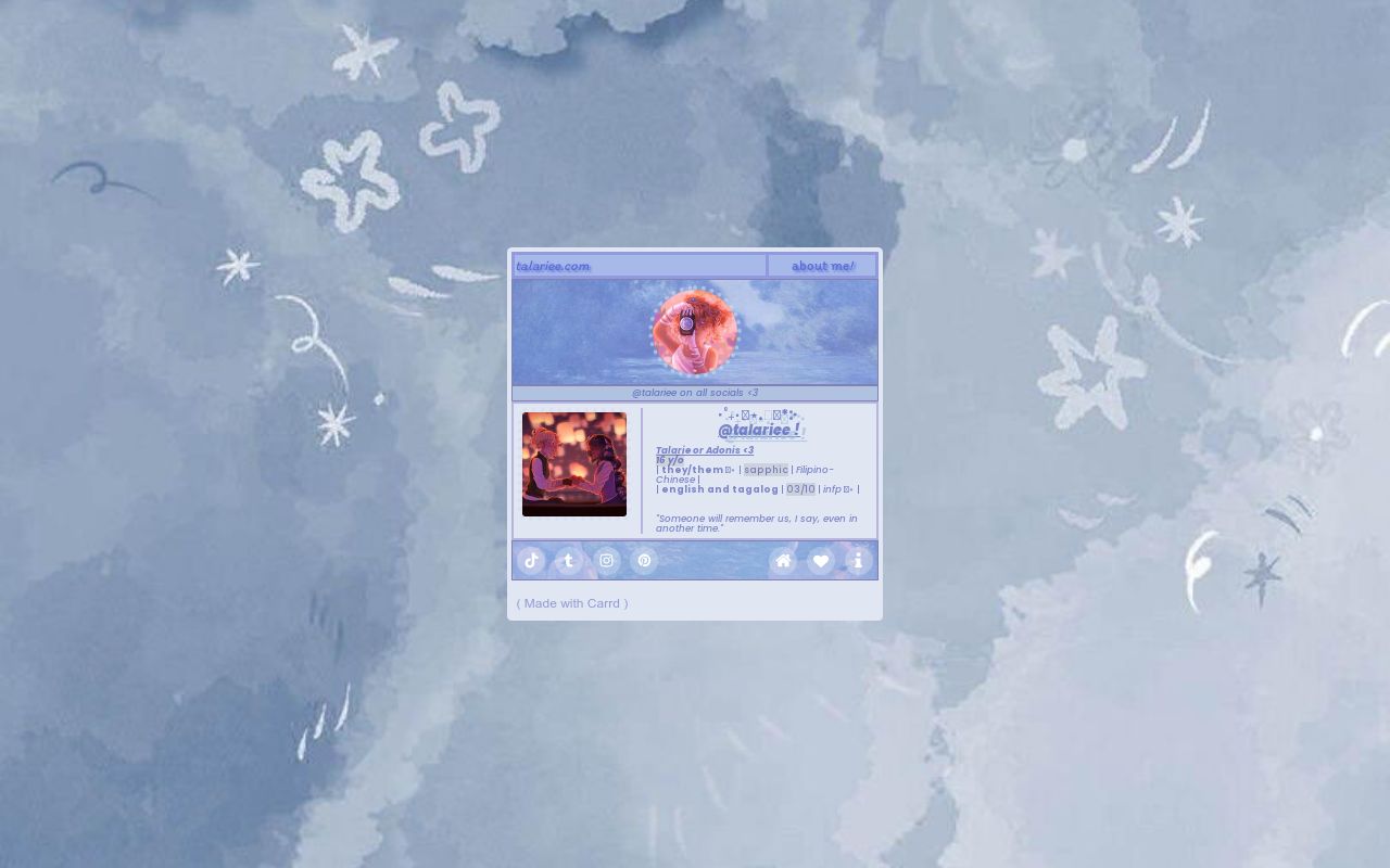 Tal's Introduction Page!